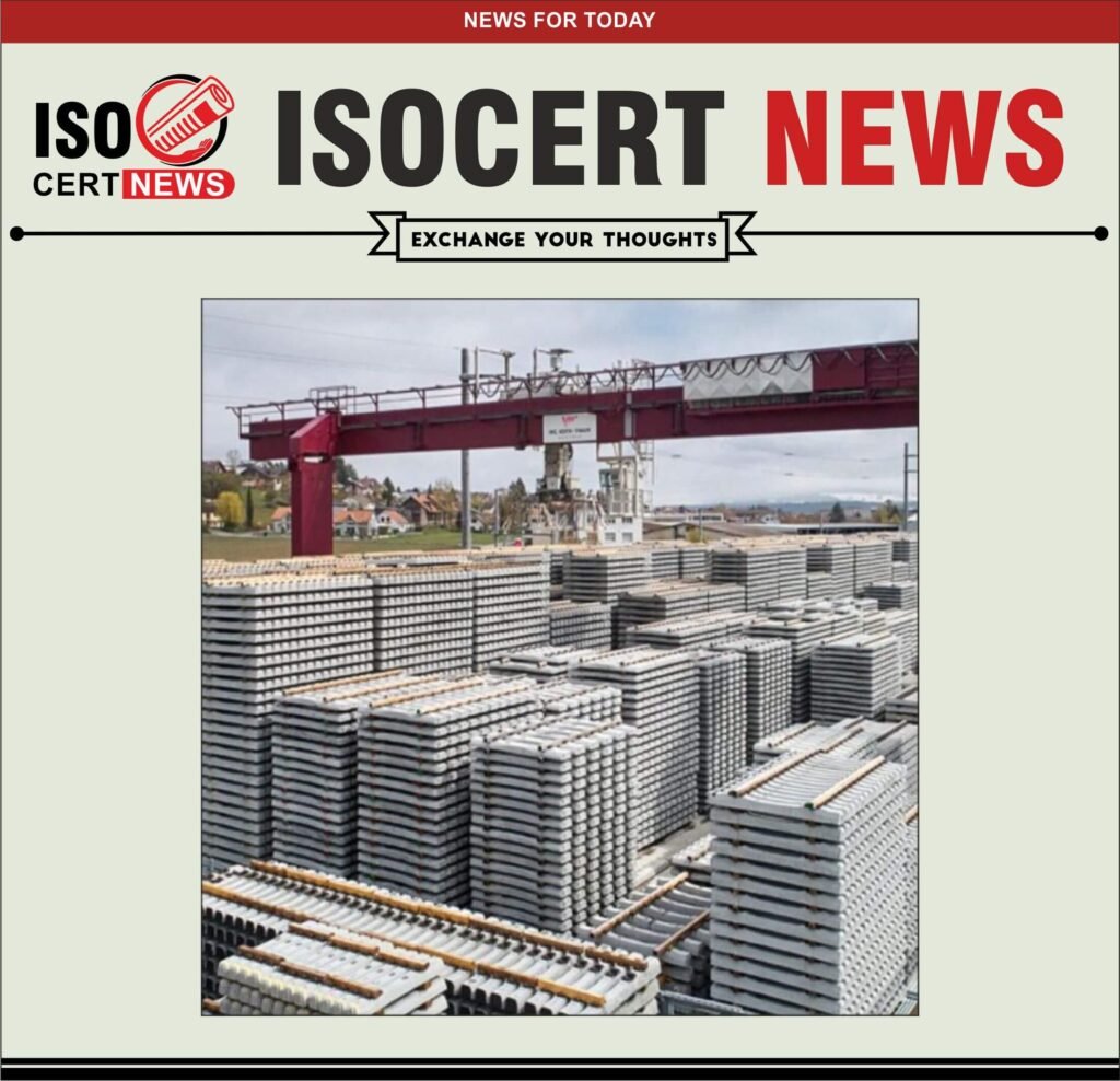 Raghavendra Rail Lines Pvt Ltd awarded ISO 9001 Certificate