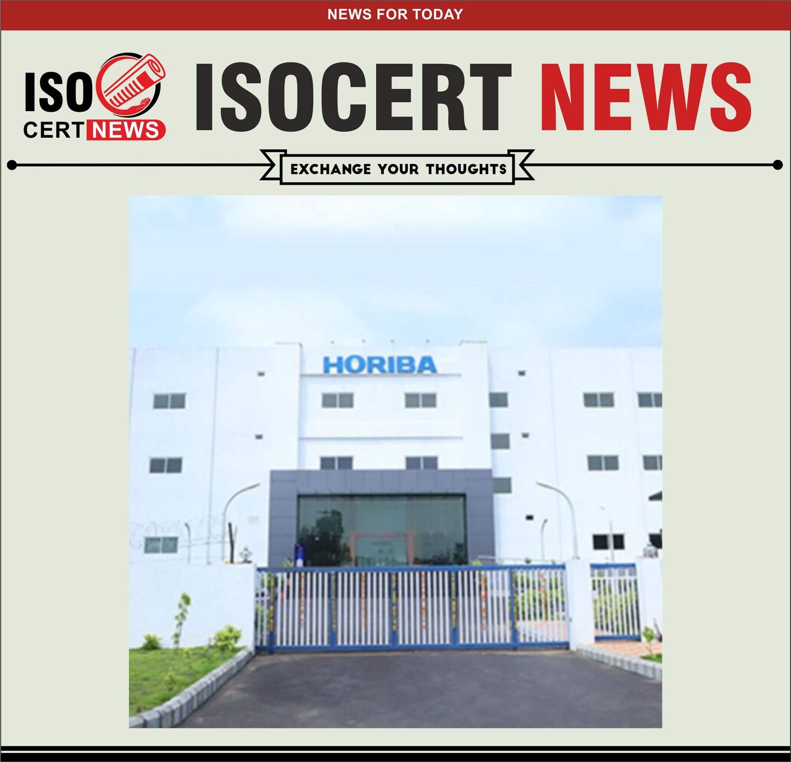 Horiba India Pvt Ltd Nagpur awarded ISO 9001, 13485 & CE Mark
