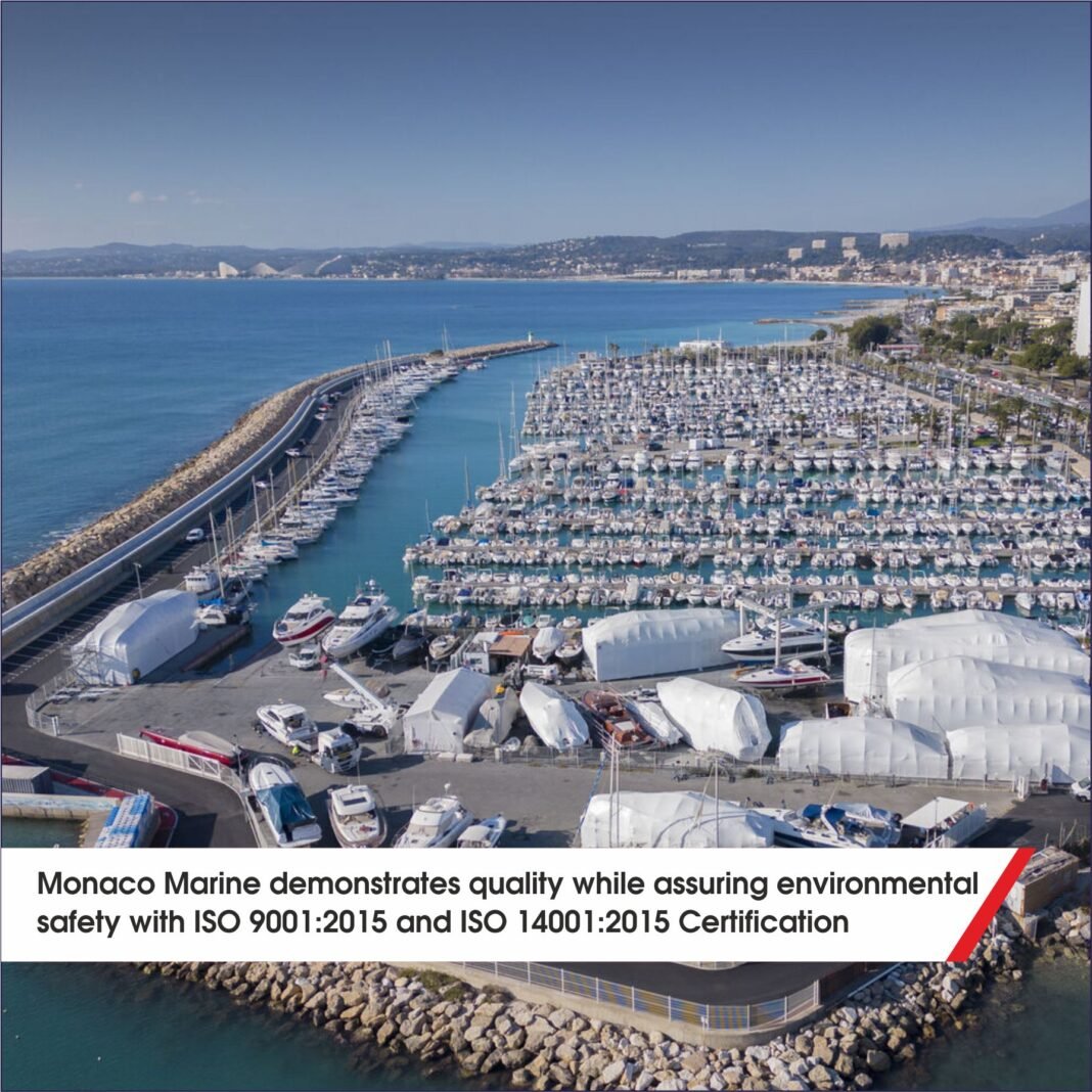 Monaco Marine receives ISO 9001 and 14001 Certification